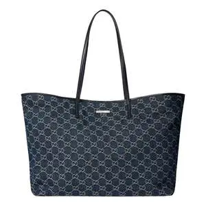 Gucci Gucci Tribeca Large Tote Bag Dark Blue