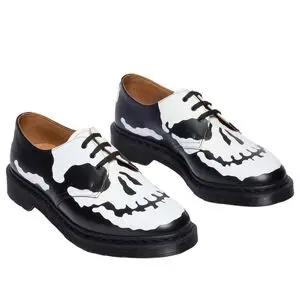 Dr. Martens 1461 Supreme Skull Graphic Lace Up Oxfords