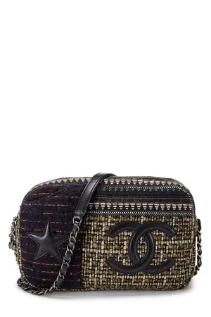 Chanel Multicolor Tweed Paris-dallas 'cc' Camera Bag - Multi
