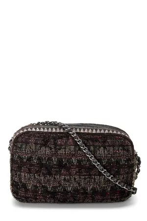 Chanel Multicolor Tweed Paris-dallas 'cc' Camera Bag