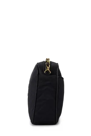 Chanel Satin Diamond 'cc' Camera Bag