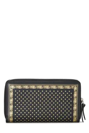 Gucci Guccy Moon & Stars Zip Around Wallet