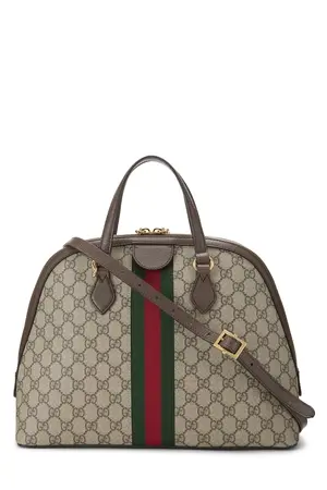 Gucci Original Gg Supreme Ophidia Dome Shoulder Bag