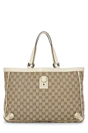 Gucci Original Gg D-ring Abbey Tote - Beige