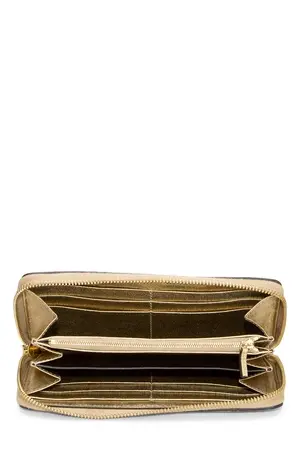 Gucci Embossed Zip Around Wallet