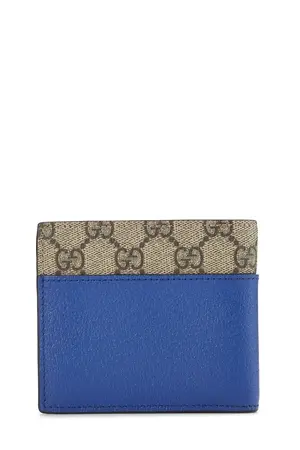 Gucci Gg Supreme Canvas Bifold Wallet