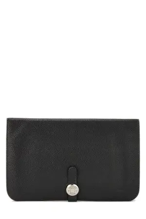 Hermès Clemence Dogon Wallet