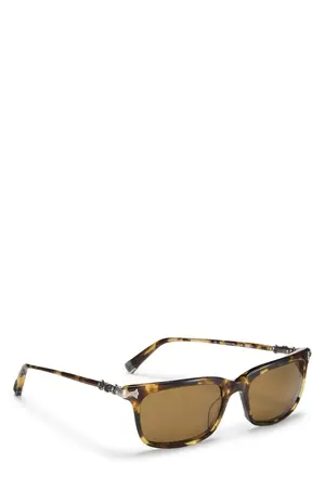 Chrome Hearts Tortoiseshell Acetate Fun Hatch Sunglasses