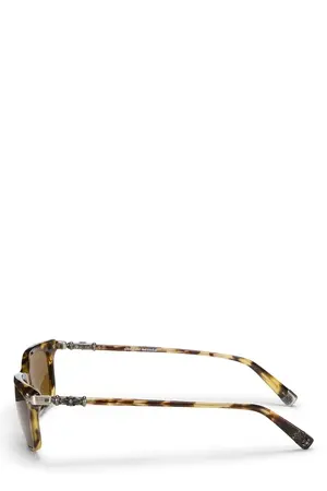 Chrome Hearts Tortoiseshell Acetate Fun Hatch Sunglasses