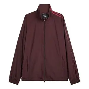Adidas Y-3 Gradient 3 Stripes Nylon Track Jacket - Night Red