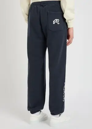 MALBON Clubhouse Logo Cotton Sweatpants