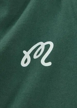 MALBON Bermuda Logo-print Cotton T-shirt
