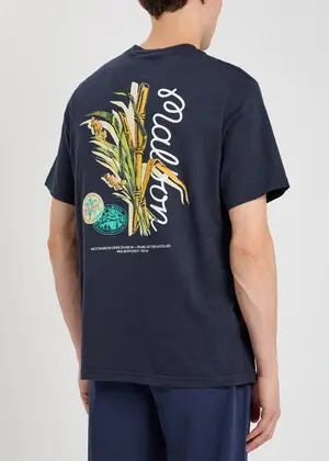 MALBON Origin Printed Cotton T-shirt