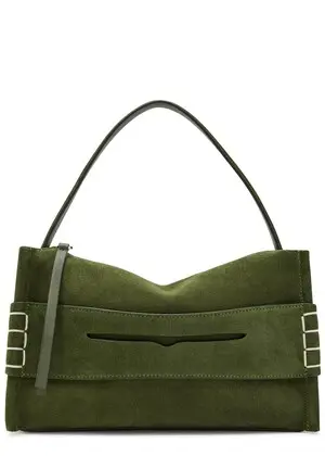 JW Anderson Loafer Suede Shoulder Bag
