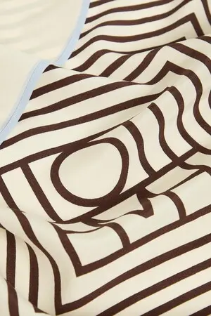 TOTEME Logo-print Silk Scarf