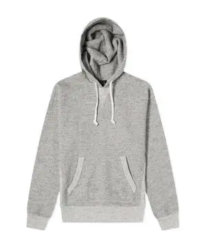 Ralph Lauren Drawstring Hooded Hooded Hoodie - Gray