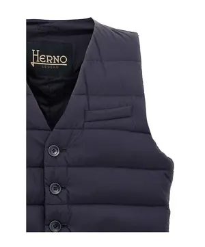 Herno V-neck Quilted Gilet