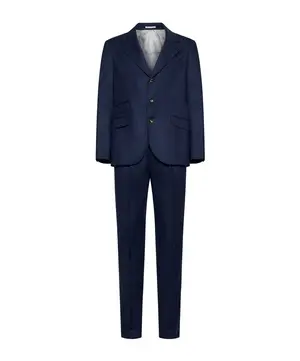 Brunello Cucinelli Single-breasted Suit - Black