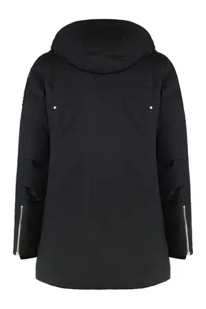 Moose Knuckles Logo-plaque Zipped Bomber Jacket