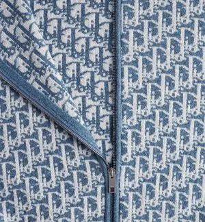 Dior Riviera Zipped Cardigan With Hood