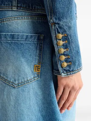 Balmain Denim 2-button Jacket
