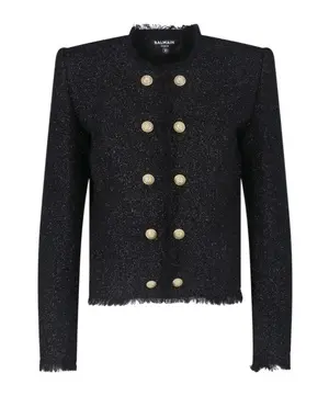 Balmain Long-sleeved Jacket - Black