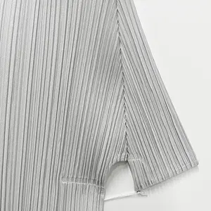 Issey Miyake Short Sleeve Crewneck Top