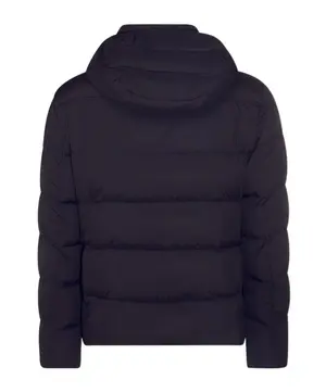 MOORER Hooded Quilted Down Jacket