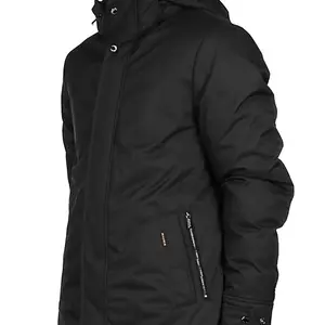 MOORER Vermont Hooded Down Jacket - Black