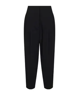 TOTEME Pleated Balloon Trousers - Black