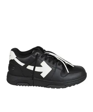 Off-White Lace-up Sneakers - Black