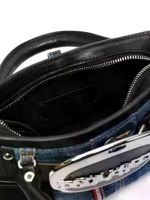 Dsquared2 Denim Patchwork Tote Bag