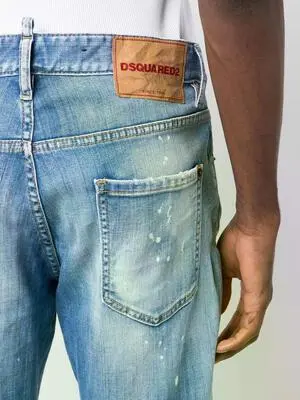 Dsquared2 Distressed Cropped Jeans