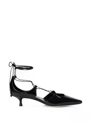 Polo Ralph Lauren Calf Leather Lace-up Pumps
