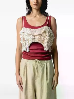 Muller Of Yoshiokubo Frill Camis Tanks For Women