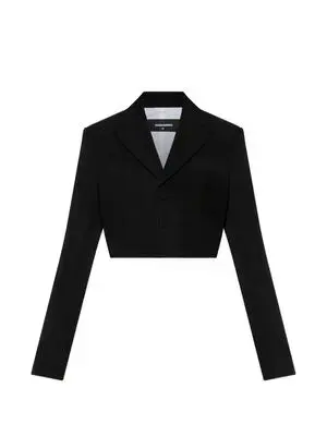 Dsquared2 Cropped Wool Jacket