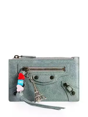 Balenciaga Le City Charm-detail Long Car Holder - Blue