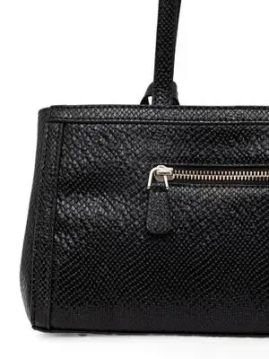 Guess Snakeskin-effect Buckled Tote Bag