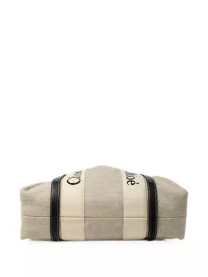 Chloé Medium Woody Tote Bag - Neutrals