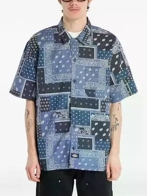 Dickies Glandorf Paisley-print Shirt - Blue