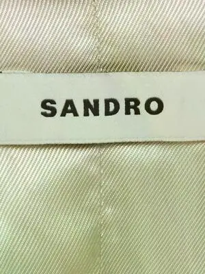 Sandro Pinstripe Sleeveless Vest
