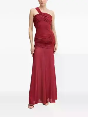 ANIYE BY Xena One-shoulder Ruched Maxi Dress