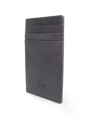 Tory Burch Quilted Logo-embossed Card Holder