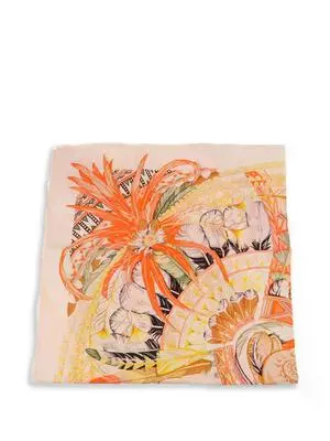 Hermès Danse Pacifique Square-shape Scarf