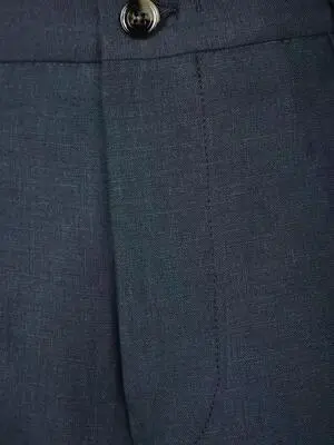 DELL'OGLIO Pleated Tailored Shorts