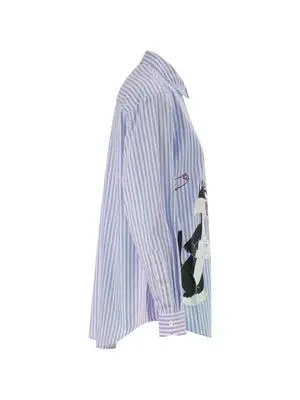 MC2 SAINT BARTH Brigitte Looney Tunes Striped Shirt
