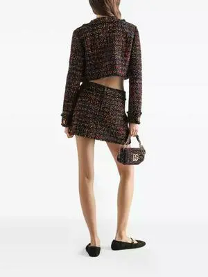 Dolce & Gabbana Cropped Tweed Jacket