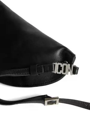 Dsquared2 Logo-plaque Leather Belt Bag