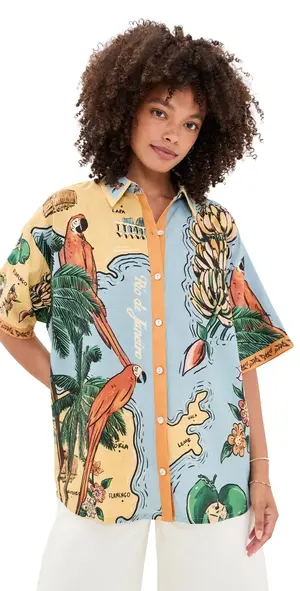 Farm Rio Beaches Path Shirt