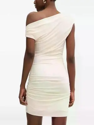 ANIYE BY Noah One-shoulder Ruched Mini Dress
